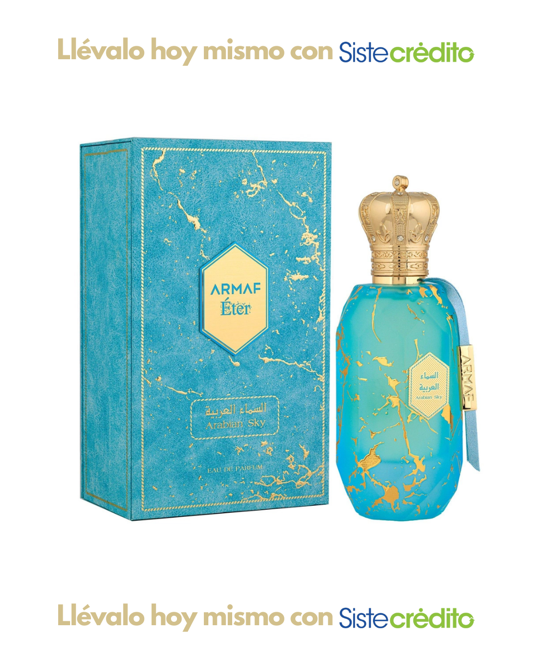 ARMAF ÉTER ARABIAN SKY UNISEX – bylaurapradaparfums